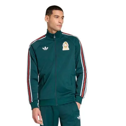Adidas Mexico National Team Originals Full-zip Track Jacket - Green