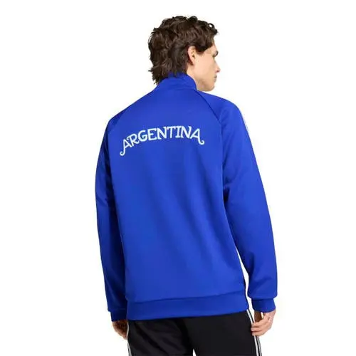 Adidas Argentina National Team Originals Full-zip Track Jacket - Blue