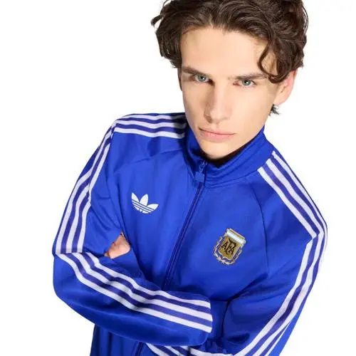 Adidas Argentina National Team Originals Full-zip Track Jacket - Blue