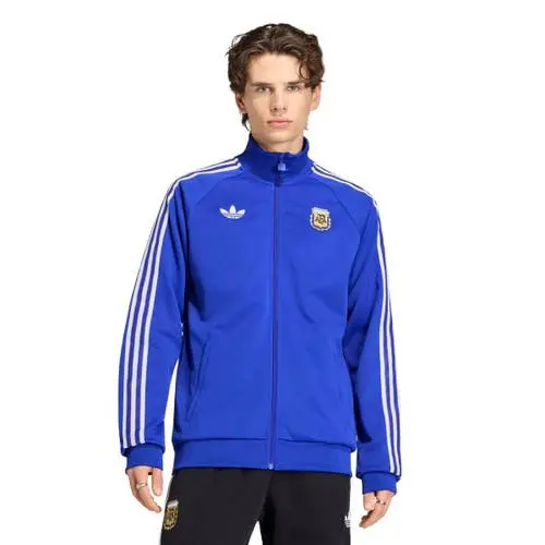 Adidas Argentina National Team Originals Full-zip Track Jacket - Blue