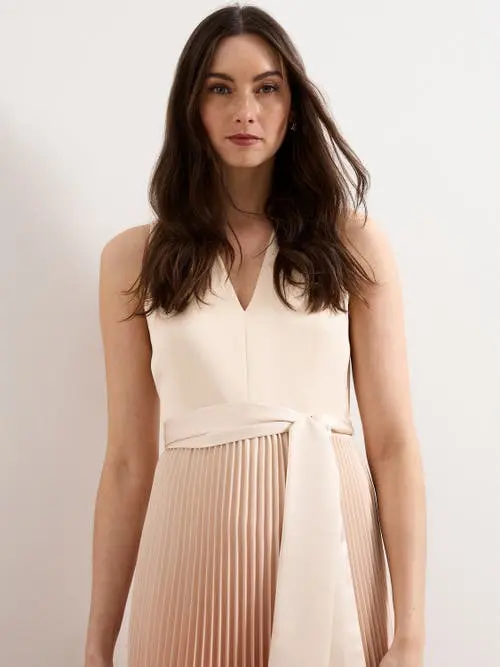 PHASE EIGHT Sleeveless V-neck Maxi Dress