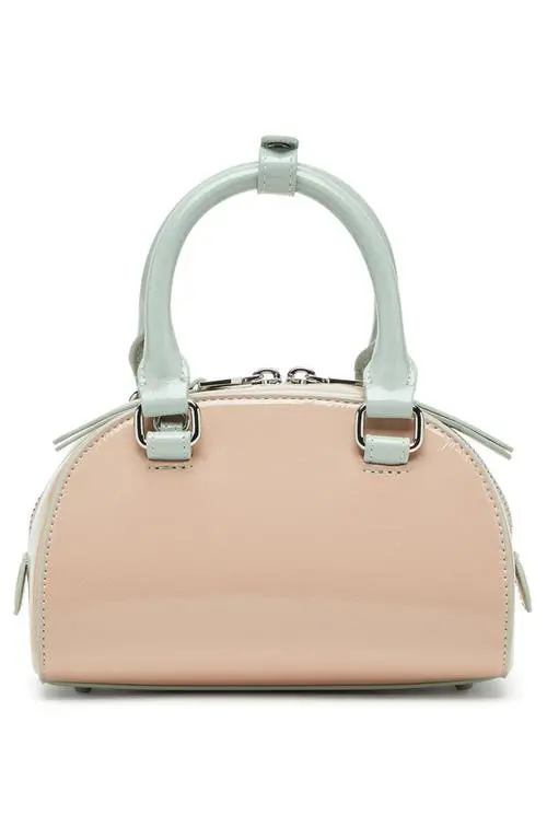DIESEL® 1dr Mini Dome Faux Leather Bowling Bag