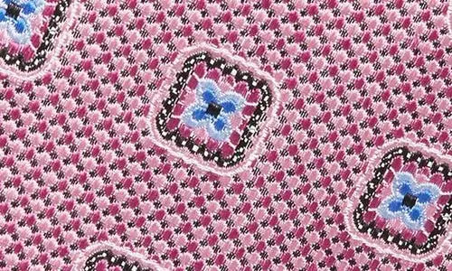 Nordstrom Medallion Silk Neck Tie - Pink