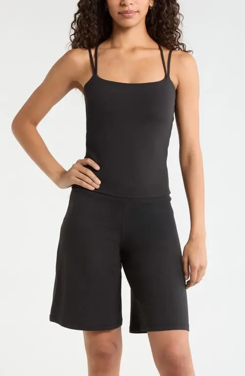 Zella Zen Strappy Camisole - Black