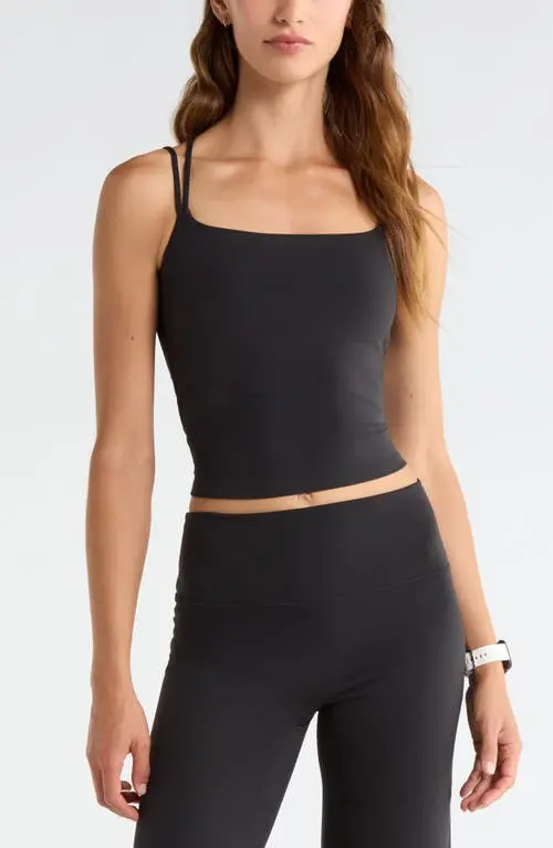 Zella Zen Strappy Camisole - Black