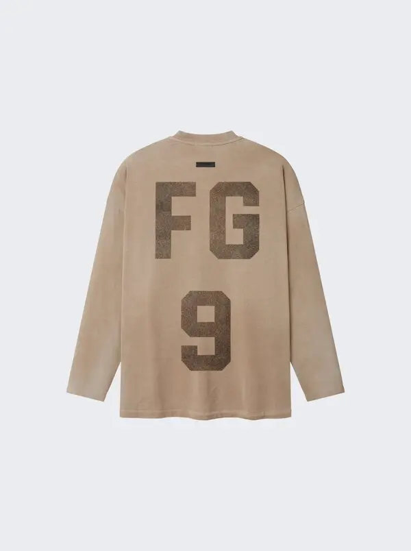 Fear Of God Fg 9 Long Sleeve Tee Dune Pearl - Brown