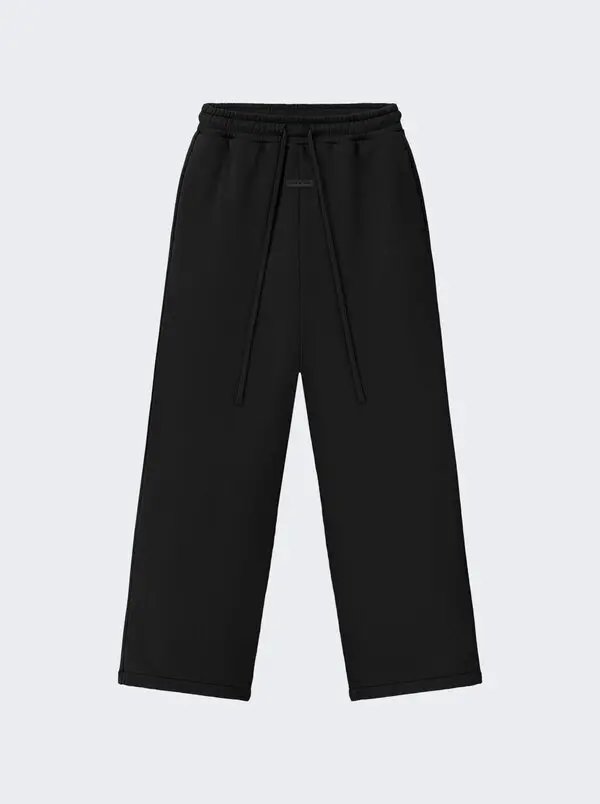 Fear Of God Wide Leg Sweatpants - Black