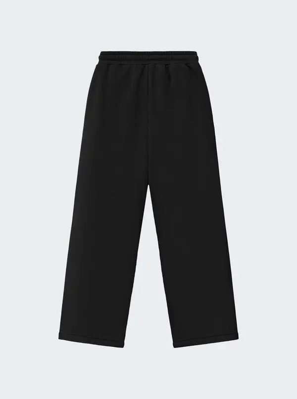 Fear Of God Wide Leg Sweatpants - Black