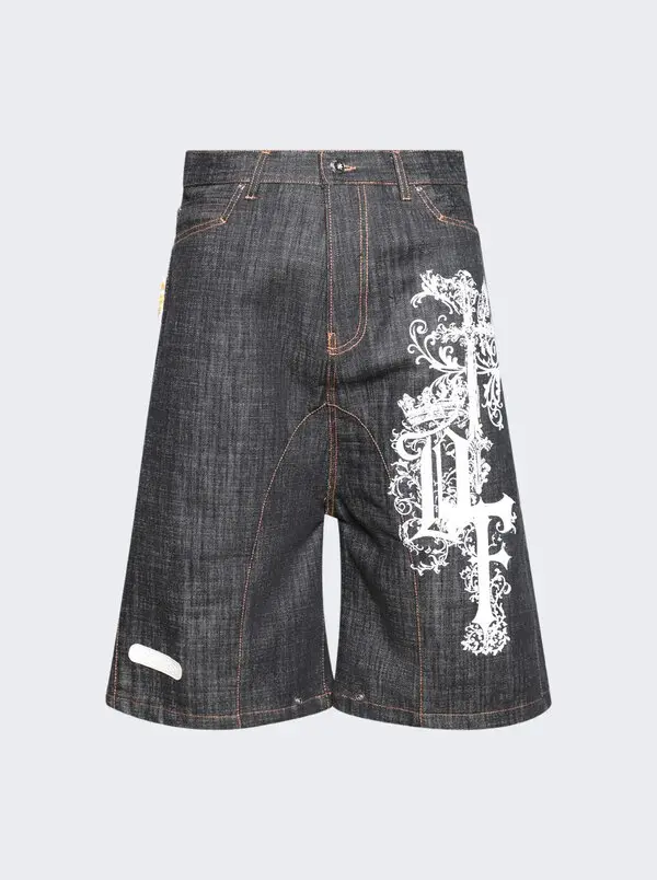 PDF CHANNEL Low Ride Shorts Wash - Navy