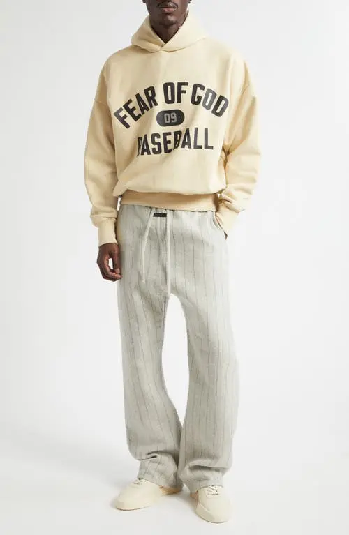 Fear Of God Stripe Baseball Flare Leg Wool Blend Pants
