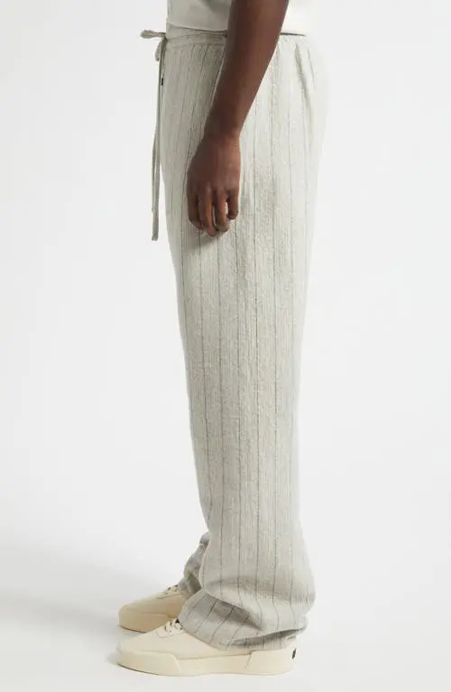 Fear Of God Stripe Baseball Flare Leg Wool Blend Pants