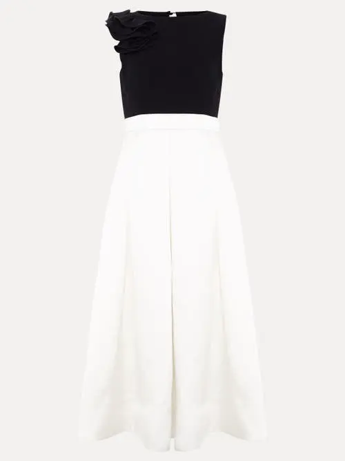 PHASE EIGHT Perla Satin Midi Dress