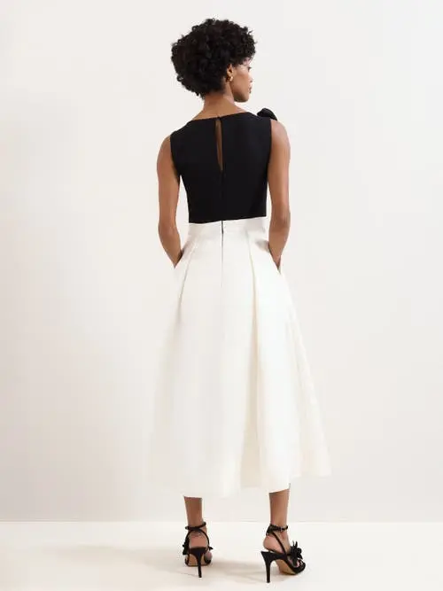 PHASE EIGHT Perla Satin Midi Dress