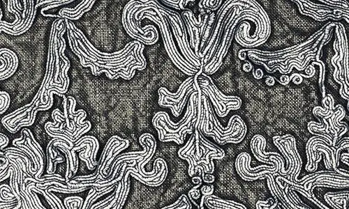 VILLA HOME COLLECTION Empress Linen Accent Pillow