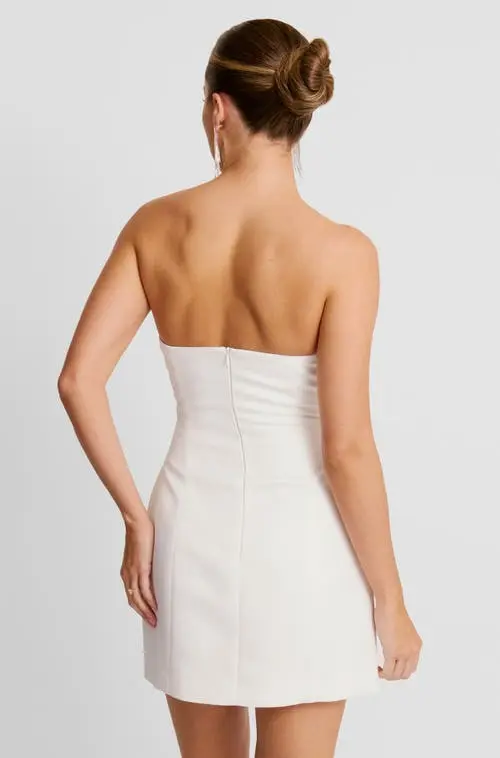 SIX STORIES Bandeau Diamante Mini Dress