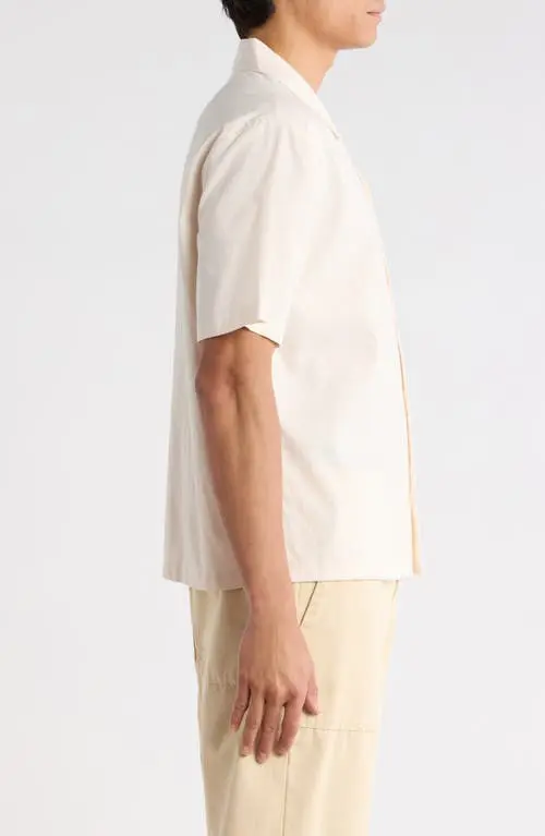 PACSUN Elai Button-up Cotton & Linen Camp Shirt