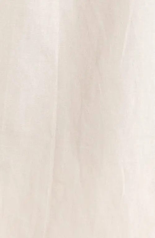 PACSUN Elai Button-up Cotton & Linen Camp Shirt