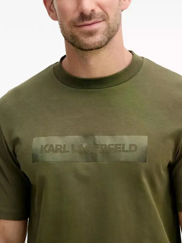 Karl Lagerfeld Logo-patch T-shirt