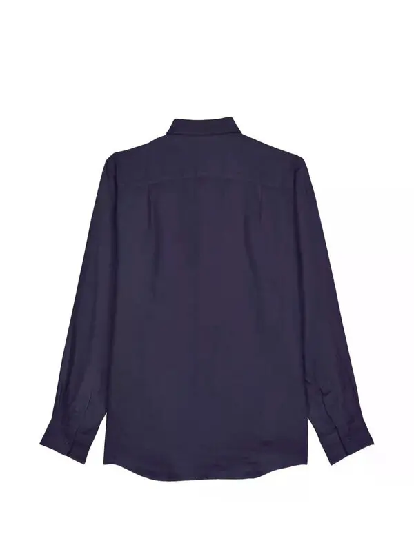Vilebrequin Plain Linen Shirt - Blue