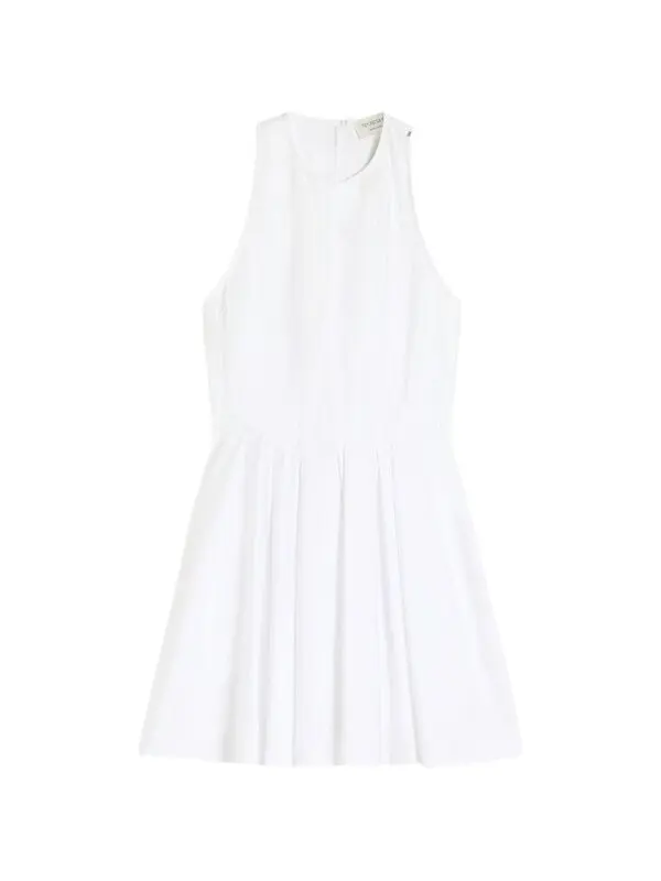 Sportmax Cotton Mini Dress - White