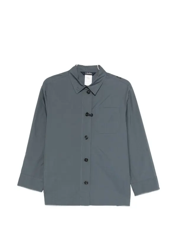 Max Mara Cotton Shirt - Blue