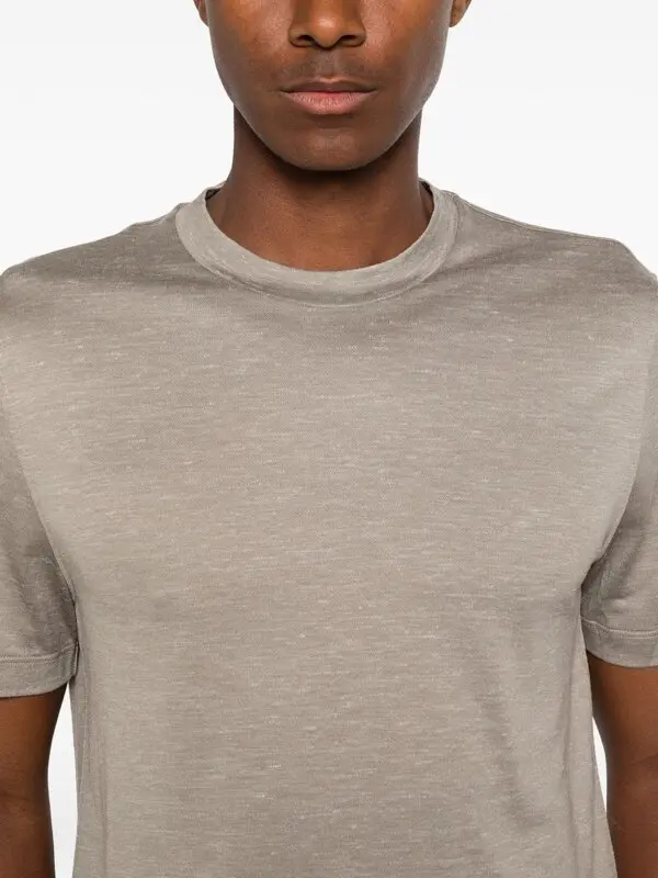 Brioni Silk And Cashmere Blend T-shirt