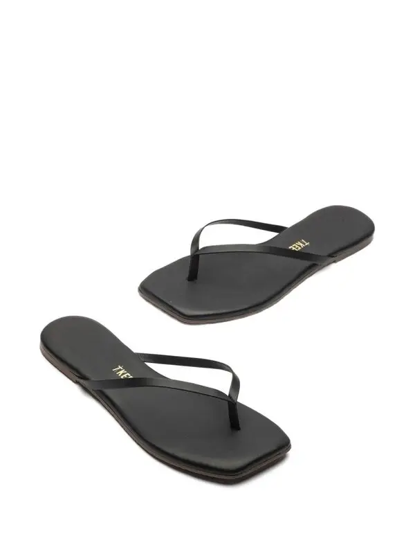 TKEES X TESSABIT Lily Leather Thong Sandals