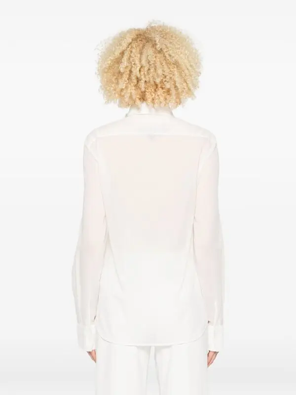 Ermanno Scervino Cotton Shirt - White