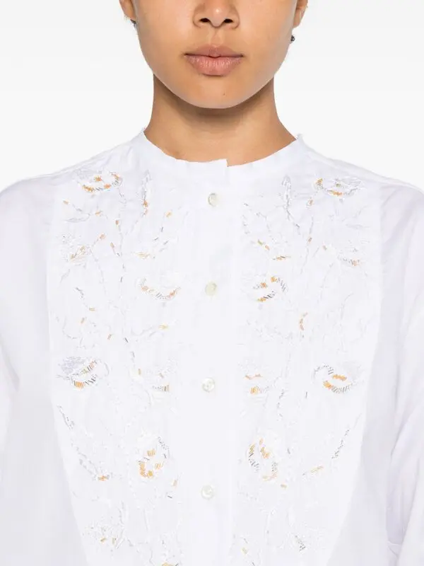 HIPPY REALISTI Embroidered Cotton Shirt