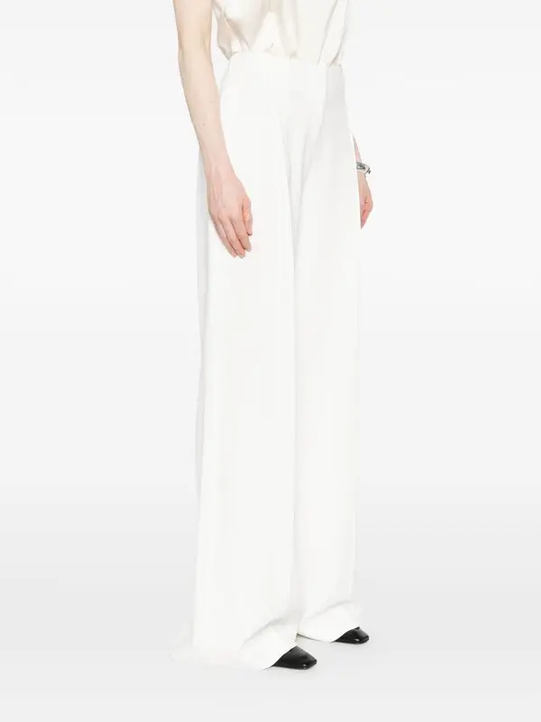 Ermanno Scervino Wide-leg Trousers - White