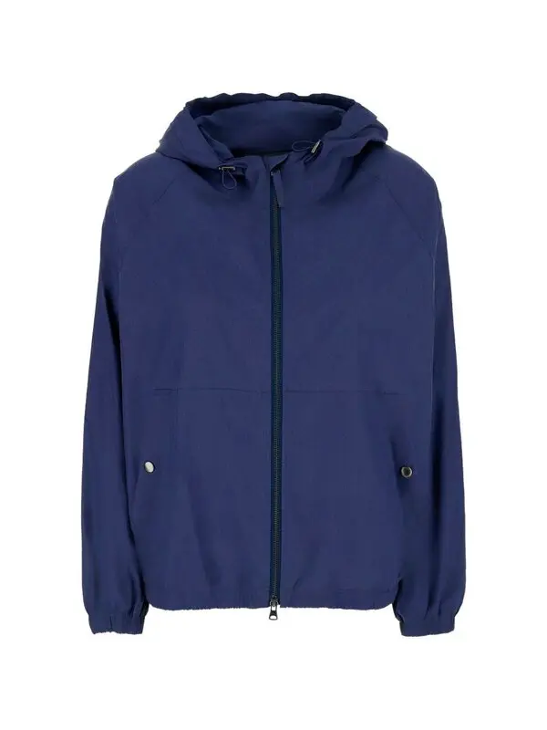 DUNST Windbreaker Blouson Jacket - Blue