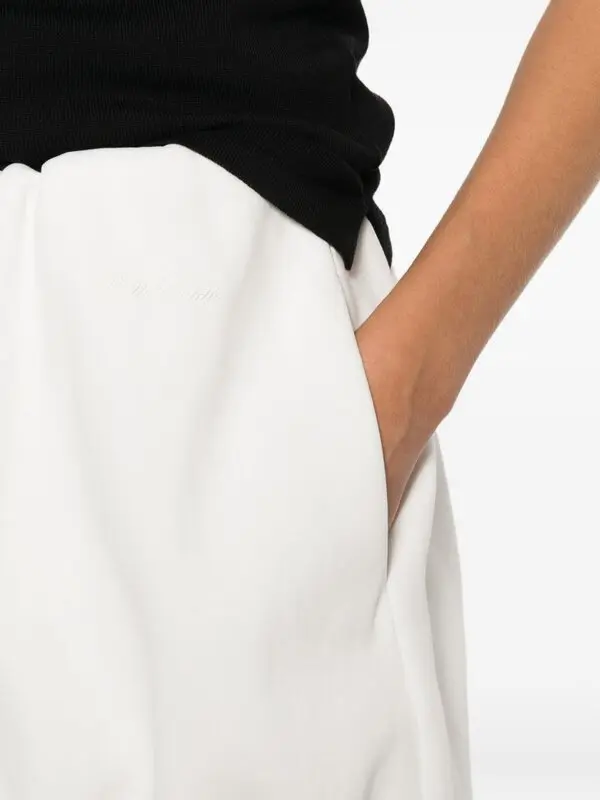 DUNST Cotton Mini Skirt - White