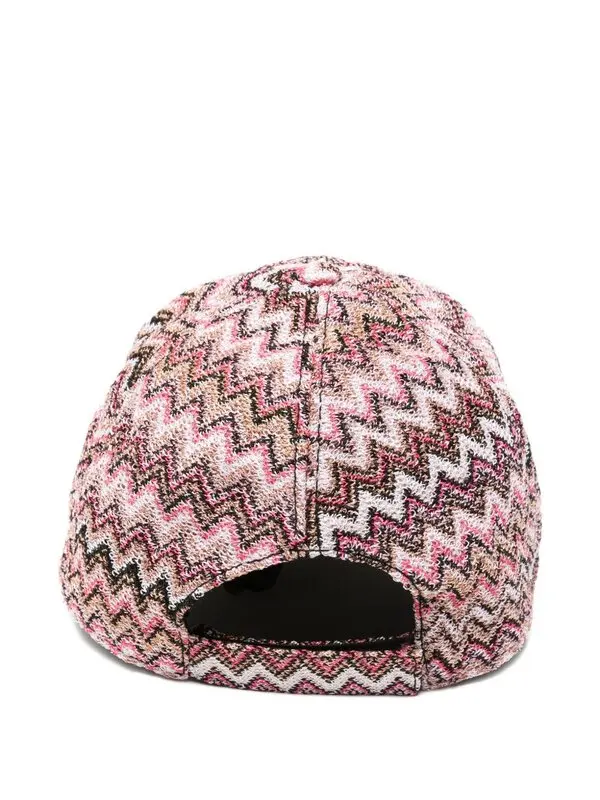 Missoni Zig Zag Print Baseball Cap