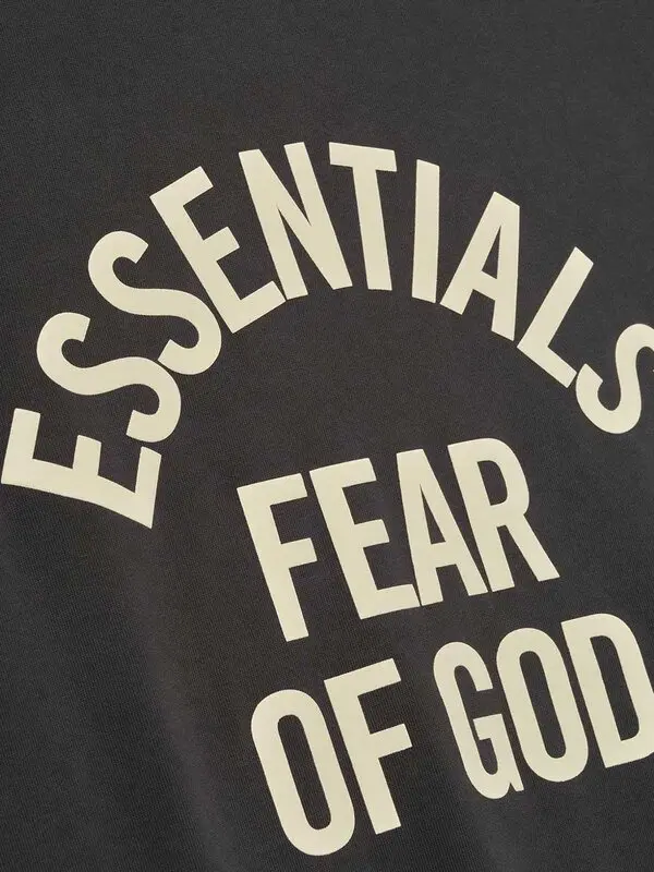 ESSENTIALS Cotton T-shirt - Black