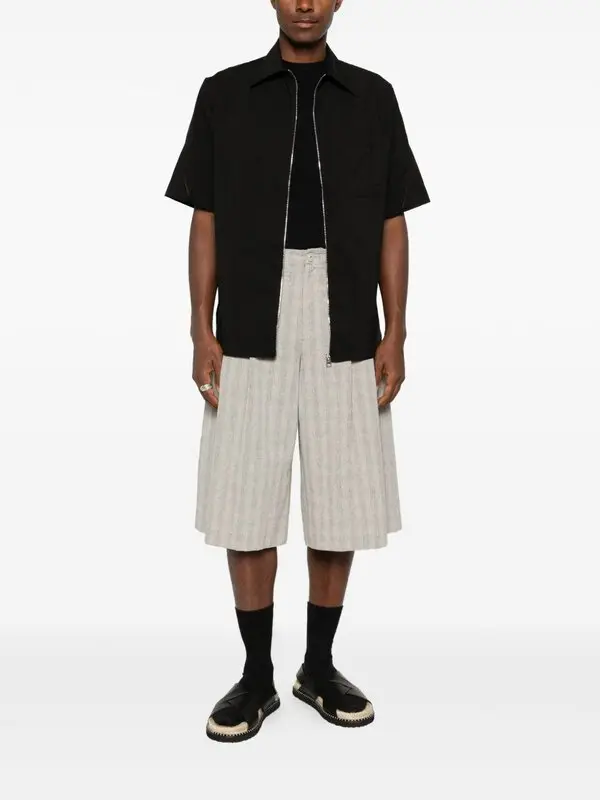 Givenchy Zipped Shirt - Black