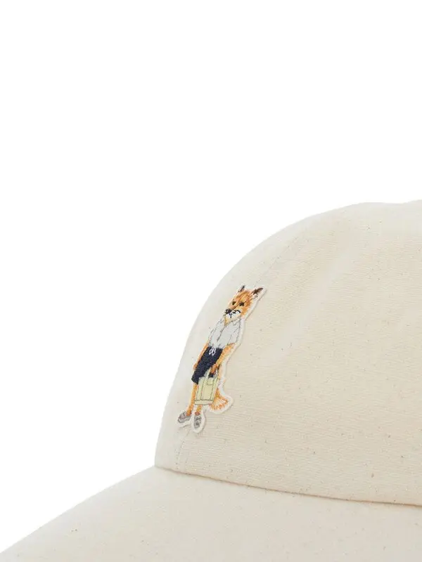 Maison Kitsuné Dressed Fox Baseball Cap - Beige