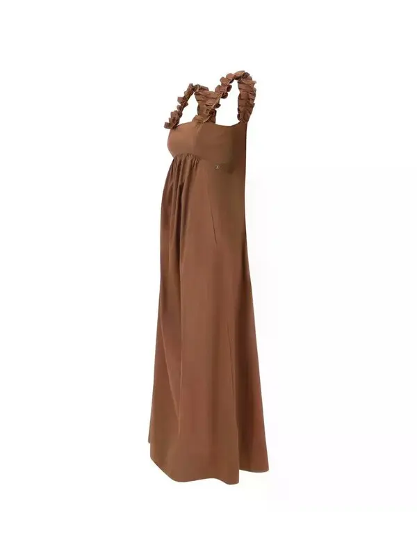 Liu Jo Ruffled Bow-detail Maxi Dress