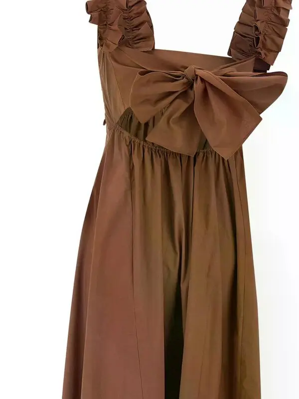 Liu Jo Ruffled Bow-detail Maxi Dress