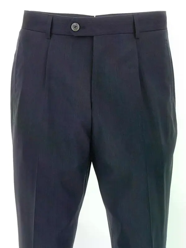 BOSS Pleated Straight-leg Trousers