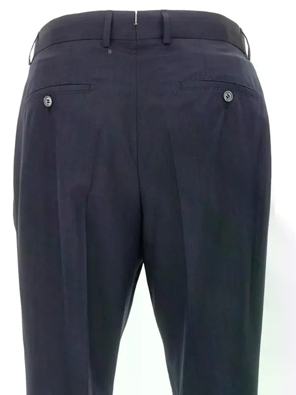 BOSS Pleated Straight-leg Trousers