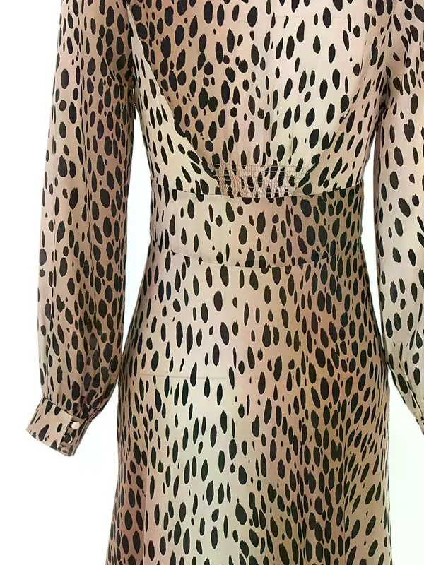 Rixo Emory Leopard-print Dress