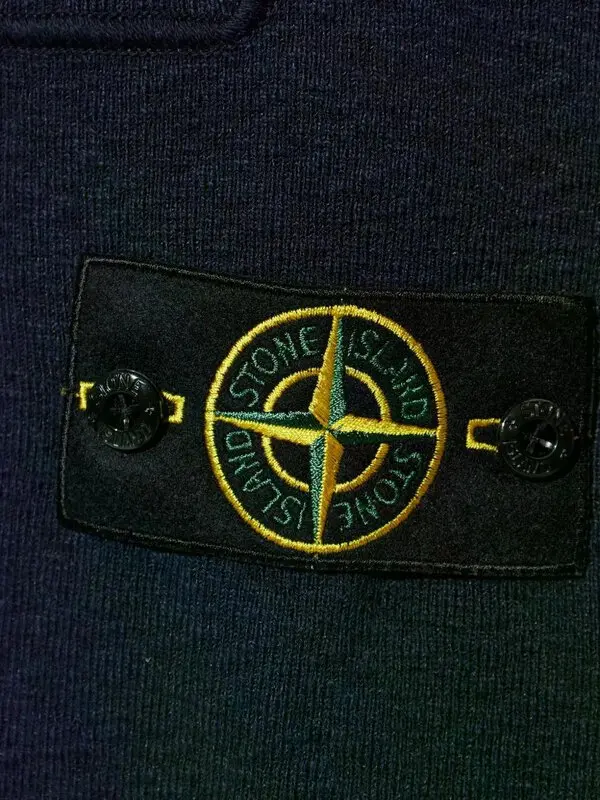 Stone Island Logo Patch Relaxed Fit Organic Cotton And Nylon Shorts