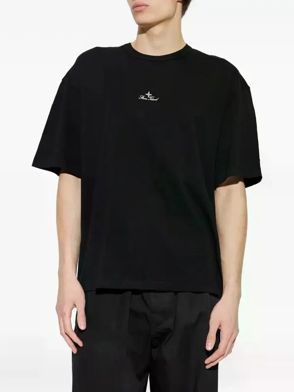 Stone Island Logo-embroidered T-shirt