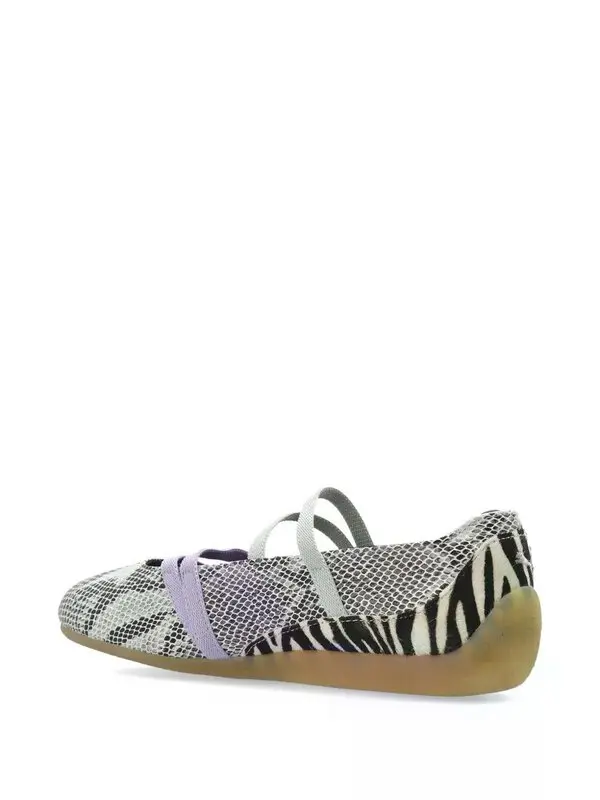 PUMA Speedcat Ballet Snakeskin-effect Zebra-print Sneakers - Black