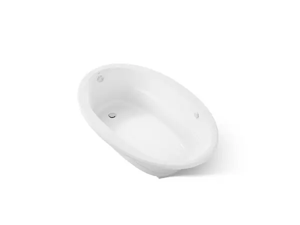 KOHLER Sunward 66" X 42" Drop-in Heated Bubblemassage Air Bath - One-color