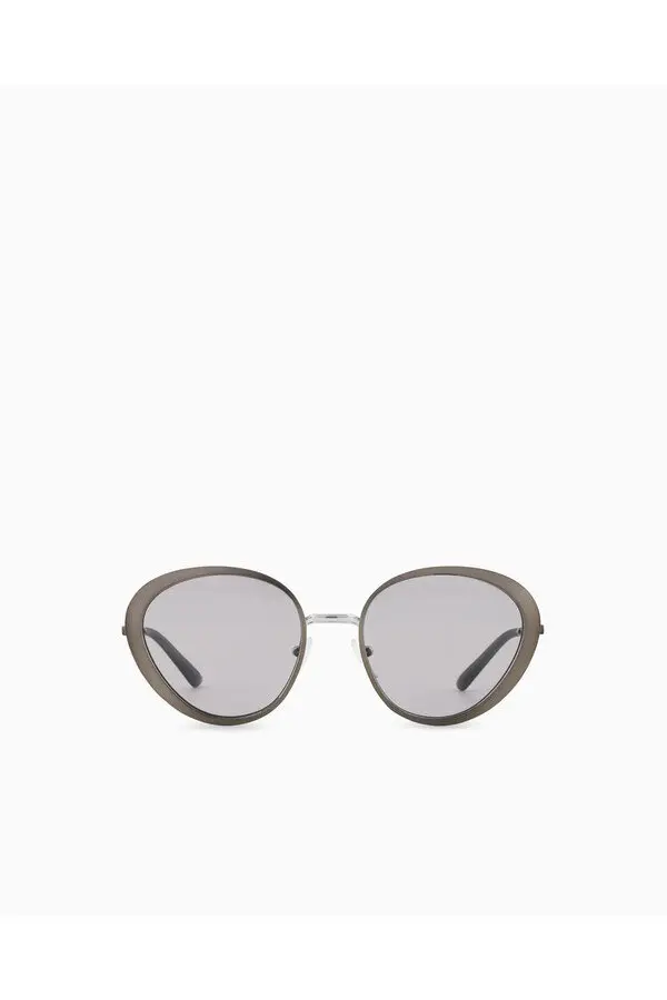 Emporio Armani Butterfly-shaped Sunglasses - Natural