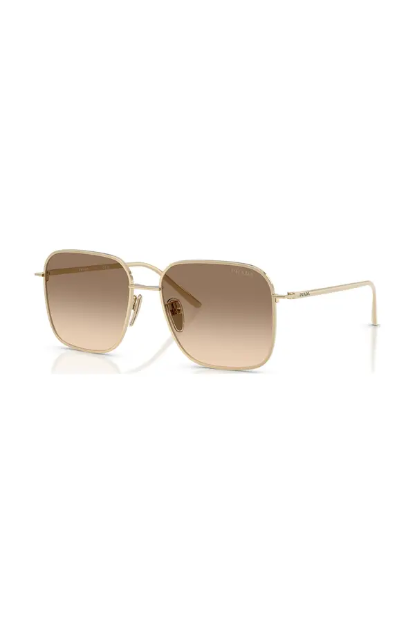 Prada Square Sunglasses - Gold
