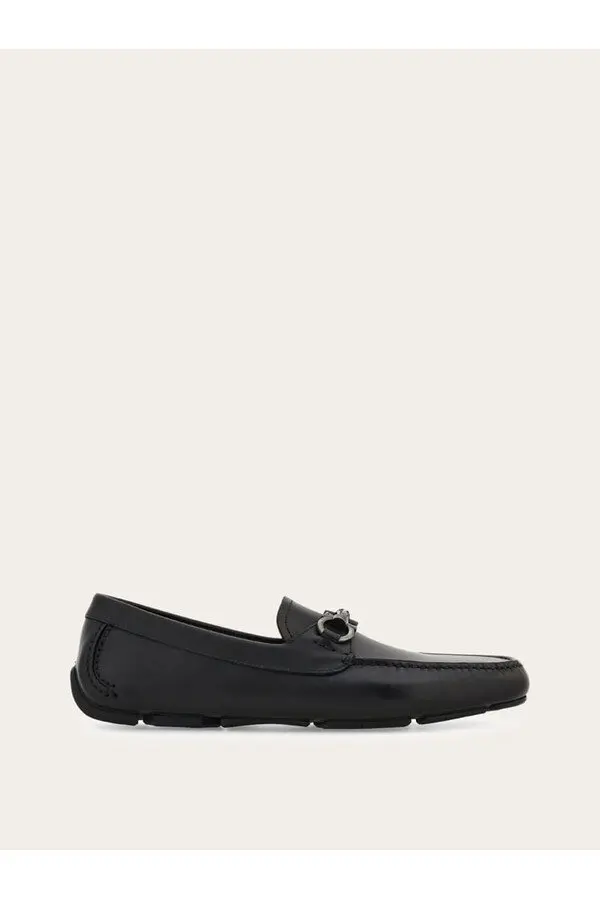 FERRAGAMO Gancini Ornament Driver - Black