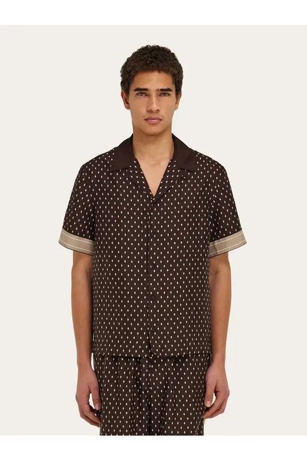 FERRAGAMO Habotai Silk Shirt
