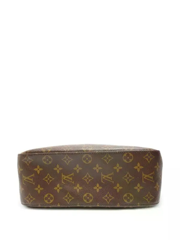 LOUIS VUITTON 2002 Monogram Looping Gm Shoulder Bag - Brown